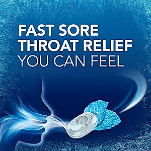 VapoCOOL Severe, Medicated Drops, Menthol Soothes Sore Throat Pain Caused by Cough, Winterfrost Flavor, 225 Drops (5 Packs of 45)