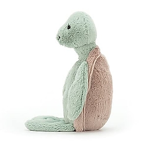 Jellycat Bashful Turtle Stuffed Animal, Medium 12 inches | Reptile Plush Toy | Classic Children's Gift