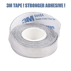 SummerHouse 2 Grams Per Inch High Density Golf Lead Tape 1/2'' x 60'' Available 0.025 Inch Thickness for Golf Pickleball Paddles Tennis Racket Fishing