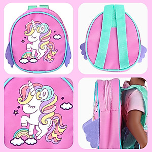 UZIDBTO Black Dolls and Black Baby Doll Accessories - 14.5 Inch Silicone African Baby Doll with Clothes Unicorn Theme Doll Swimsuits Best Gift for Girls Kids