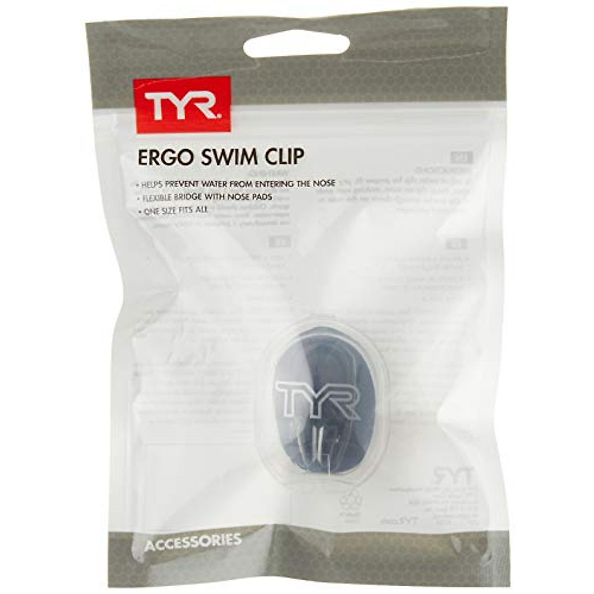 TYR Ergo Swimclip - Black