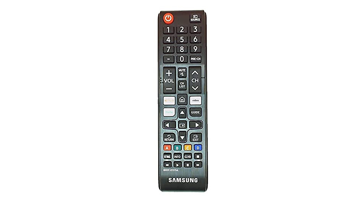 Samsung Remote BN59-01315A for Select Samsung TVs - Black