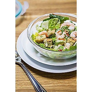 Lock&Lock Bisfree Rectangular Tableware with Leak Proof Locking Lid, 2.7-Cup