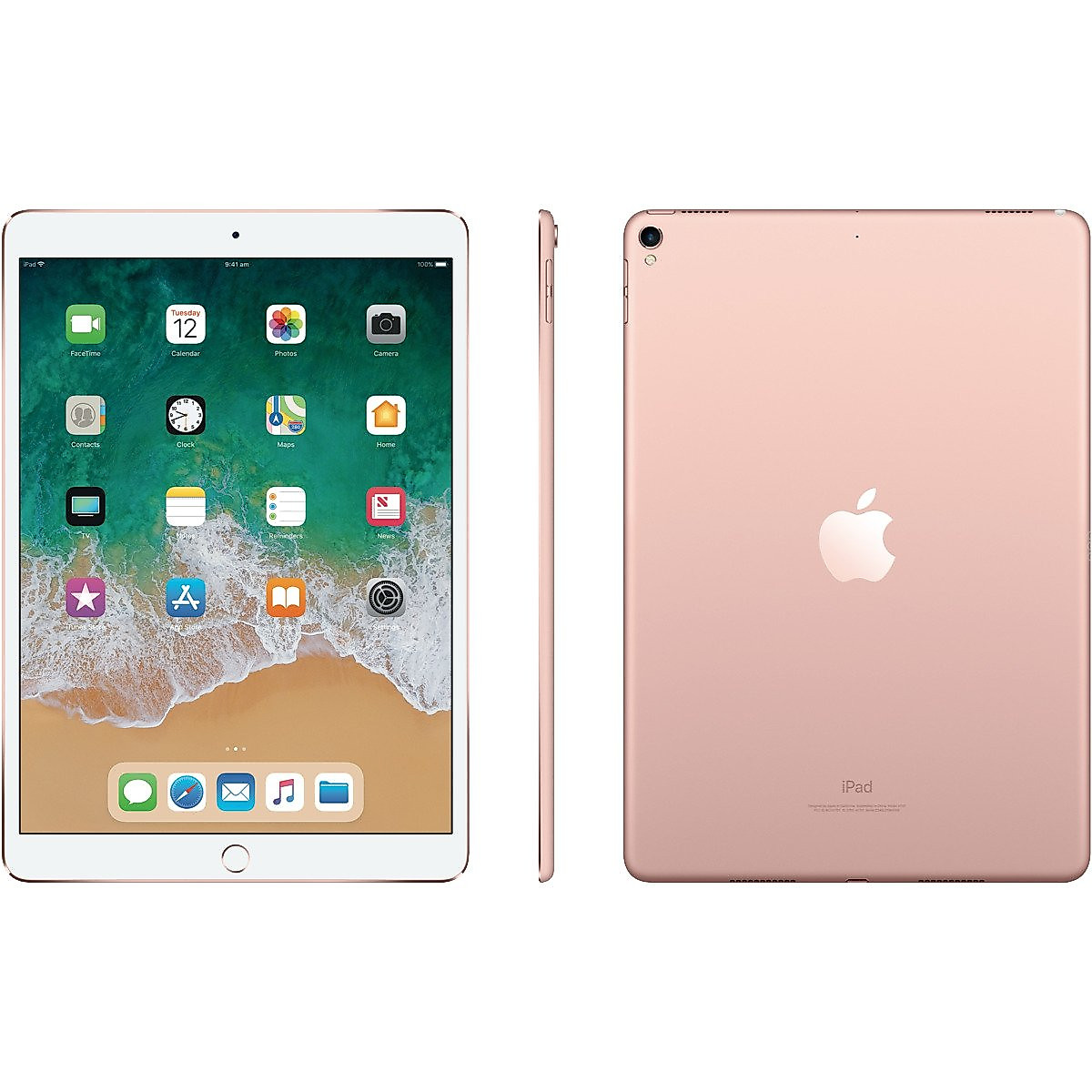 Apple iPad Pro 10.5in (2017) 64GB, Wi-Fi - Rose Gold (Renewed)