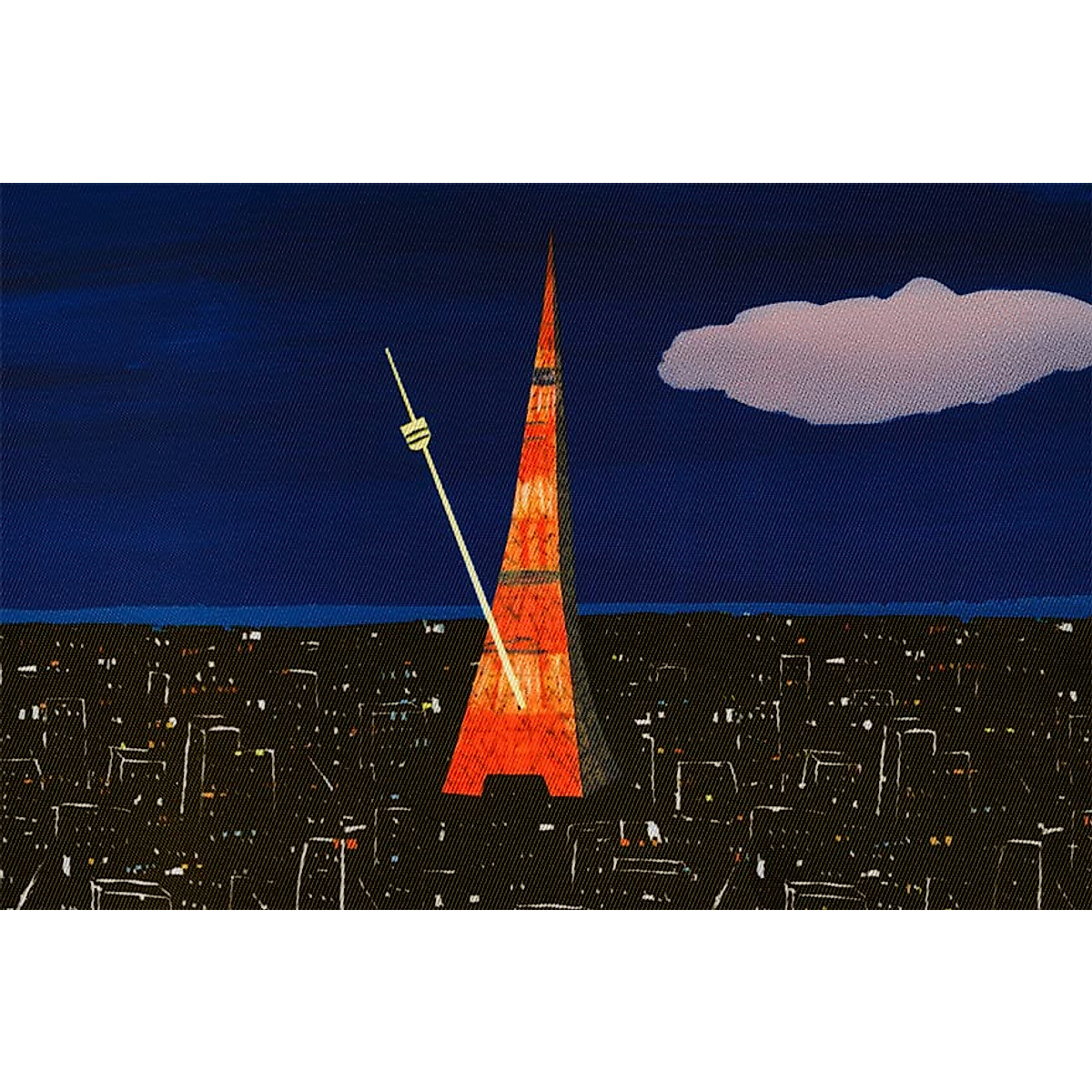 Hobonichi Techo Cousin Cover [A5 Cover Only] Hiroko Kubota: Tokyo Metronome