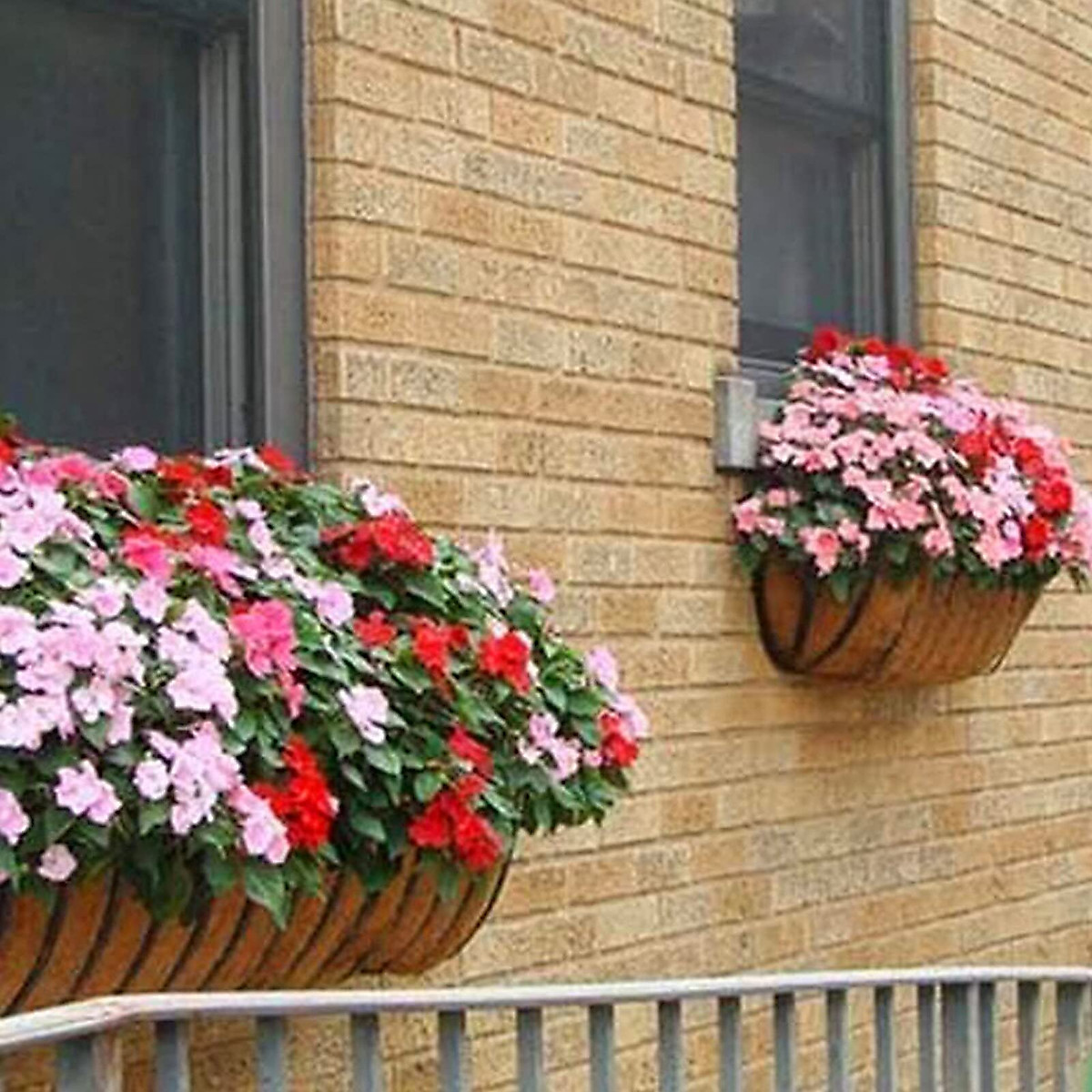 Ayybf 3-Packs Coco Liner,Wall Basket Planter Liner, Coco Liner Roll Hanging Basket Pad,Garden Plants Wall Planter Basket, Durable Coconut Husk for Planting. (30in)