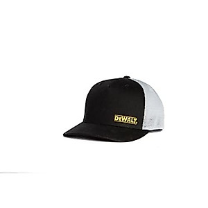 DEWALT Men's Oakdale Trucker Hat (Black/Light Grey)