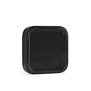 Child Proof 9ml Square Jar Glass Containers (60 Pack) - Cube Jars (All Black W/ White Interior)