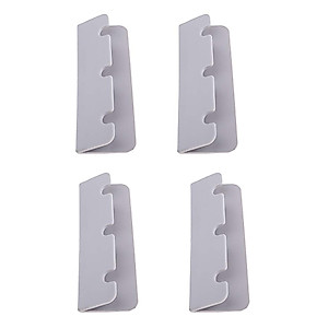 freneci 4Pack Boat Seat Hook Clips Brackets Mountings for Rubber Rib Dinghy Raft Yacht