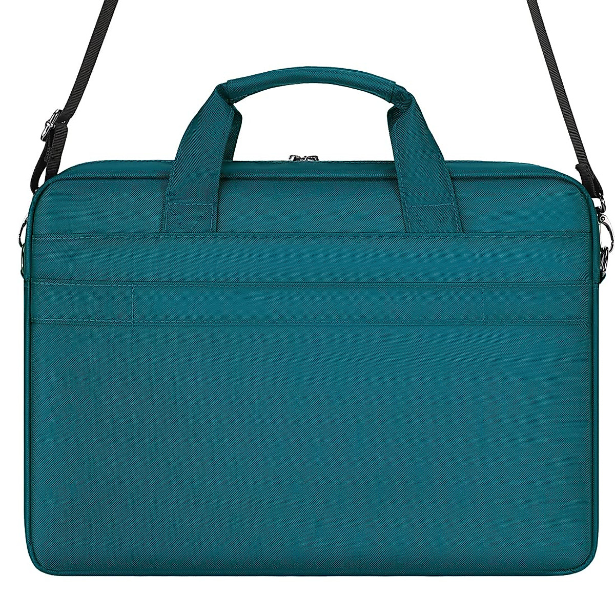 DOMISO 17.3 inch Laptop Bag Business Briefcase Water-resistant Notebook Messenger Shoulder Bag for 17.3" Macbook Pro 17/Dell/MSI GS73VR Stealth Pro/Lenovo IdeaPad/HP Envy,Turquoise