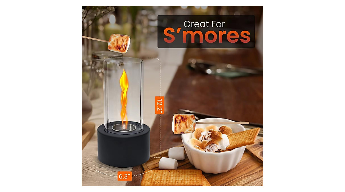Tornado Tabletop Fire Pit - Smokeless & Stylish