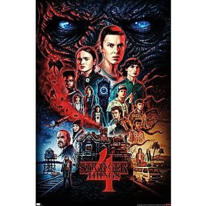 Trends International Netflix Stranger Things: Season 4 - One Sheet Wall Poster, 22.375" x 34", Unframed Version