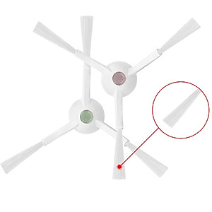 Rinakou Accessories Kit Compatible with ECOVACS DEEBOT T20 Omni Robot Vauum,13 Pack Replacement Spare Parts, 1 Main Brush Roller,4 Side Brushes,2 Hepa Filters,4 Mop Pads,2 Carbon Dust Bags (T20 Omni)