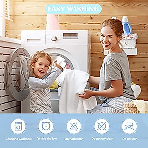 YECELINST 2 Pack Bamboo Hooded Baby Towel - Premium Soft Bath Towel for Bathtub for Babie, Newborn, Infant - Ultra Absorbent, Natural Baby Stuff Towel for Boy and Girl (Elephant, Bird)