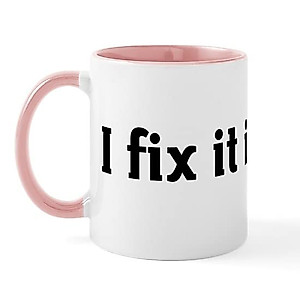 CafePress Fix It In Post Mug Ceramic Coffee Mug, Tea Cup 11 oz