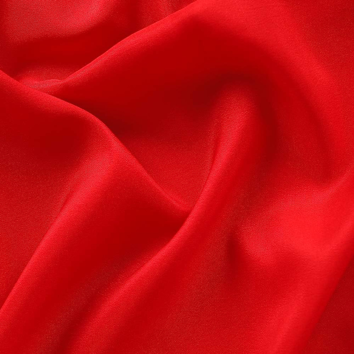 GFCC 6FT x 10FT Red Polyester Backdrop Curtain for Wedding Party Banquet,Fabric Backdrop