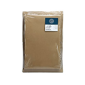 All Day Gifts 10 Assorted Kraft Gift Boxes with Lids - Thick Heavy Duty Kraft Apparel Boxes