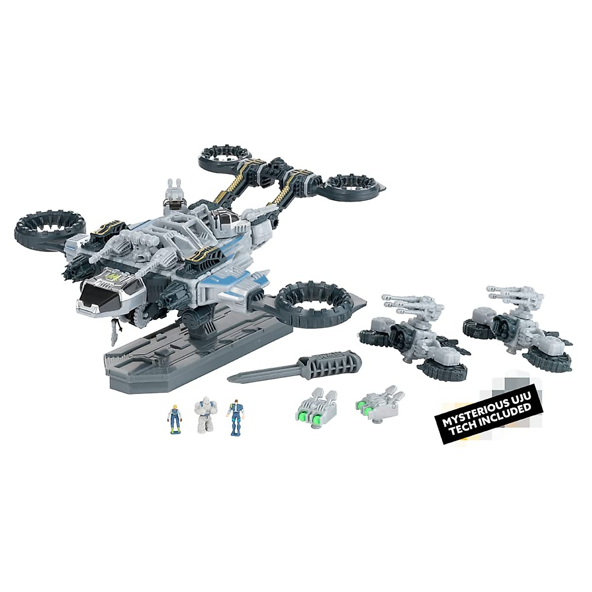 Snap Ships — Trident ST-33 Gunship — Building Construction Toy for Custom Building and Battle Play — for Ages 8+