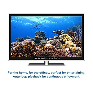 Reefscapes: Nature's Aquarium DVD, nature video of tropical fish and coral reefs filmed in the ocean, for relaxation and ambience