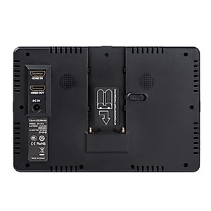 7 inch 4K HDMI Field Monitor Kit, VILTROX DC-70 II on Camera Monitor with HDMI Output, Peaking Focus Assist Video Monitor with Sunshade Hood/Battery