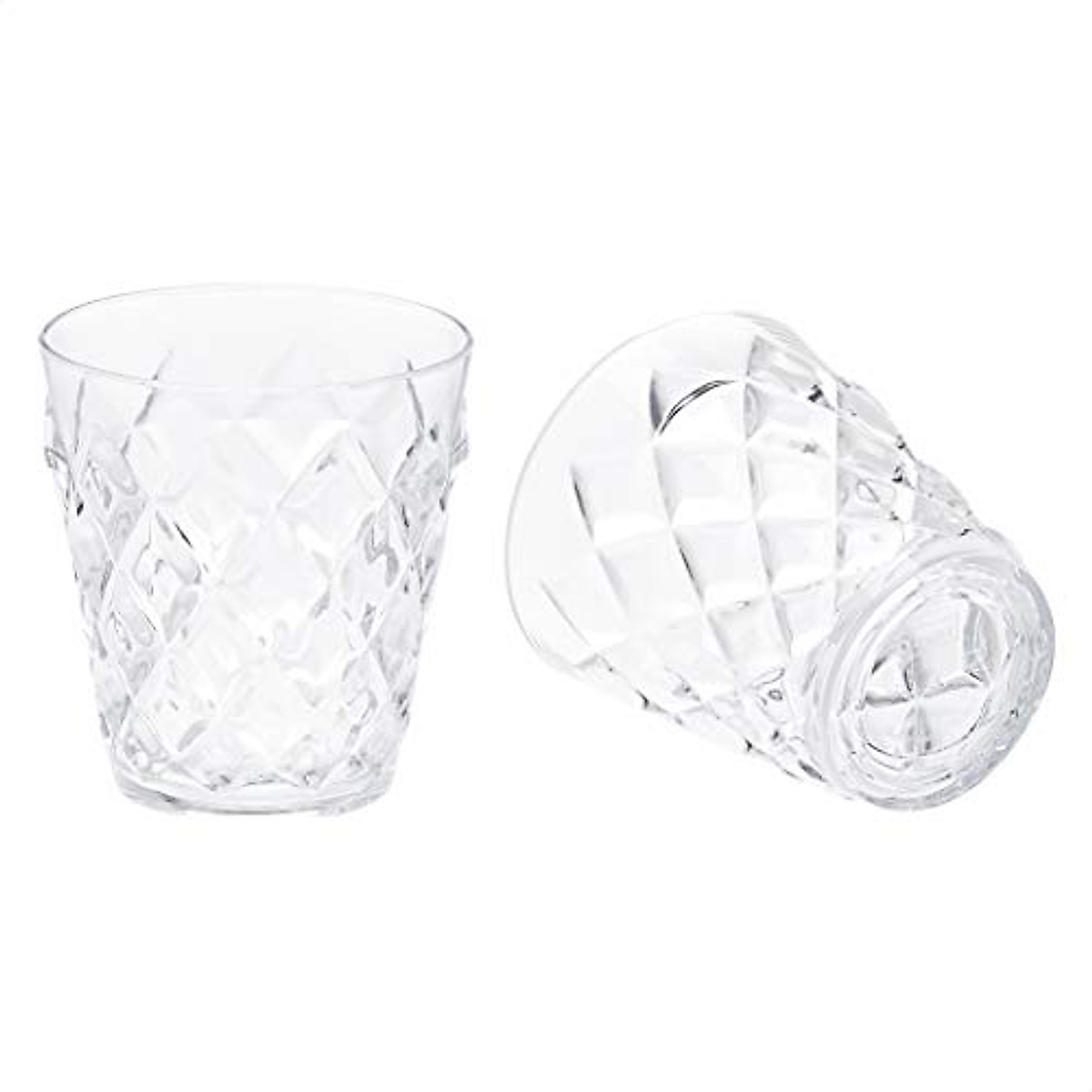 AmazonCommercial 8.45 fl. Oz Plastic Tumbler - Set of 4