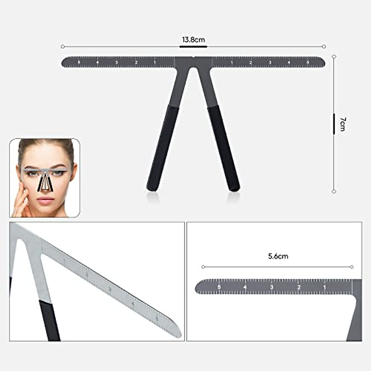 Mokohoa Microblading Kit, Microblading Supplies Kit with Microblade Eyebrow Pen Micro Blading Eyebrows Kits Eyebrow Mapping Kit for Beginners & Artist
