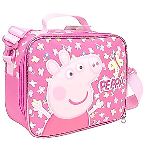 Accessory Innovations Peppa Pig Flower Power Lunch Bag
