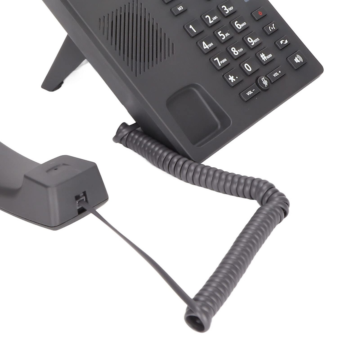 SIP Phone, Call Recording100‑240VVOIP PhoneVoice MailFor Office3 Lines for Business (US Plug)