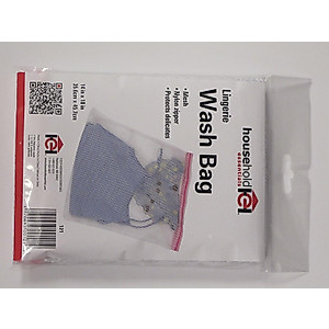 Household Essentials 121 Mesh Lingerie Bag for Laundry - Use in Washing Machines- White
