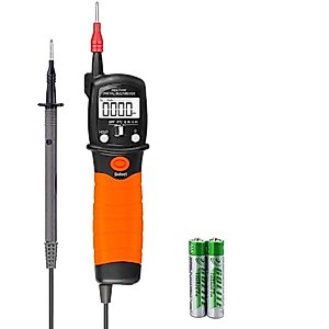 AOPUTTRIVER AP-38B Continuity Tester Digital Pen Multimeter, Voltmeter, 60M Ohm Resistance Tester with 2000 Counts for Measuring Voltmeter Resistance Diode Tester with Data Hold,Backlight…