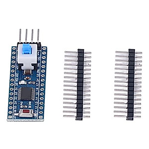 Core Boards Module, STC15W408AS Chip Easy Installation 6 Channel VCC GND LED Indicator High Speed Development Board for DIY