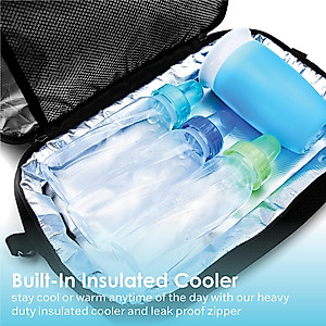 FINAL SALE - Baby K’tan Flex Diaper Bag - Sweetheart Black