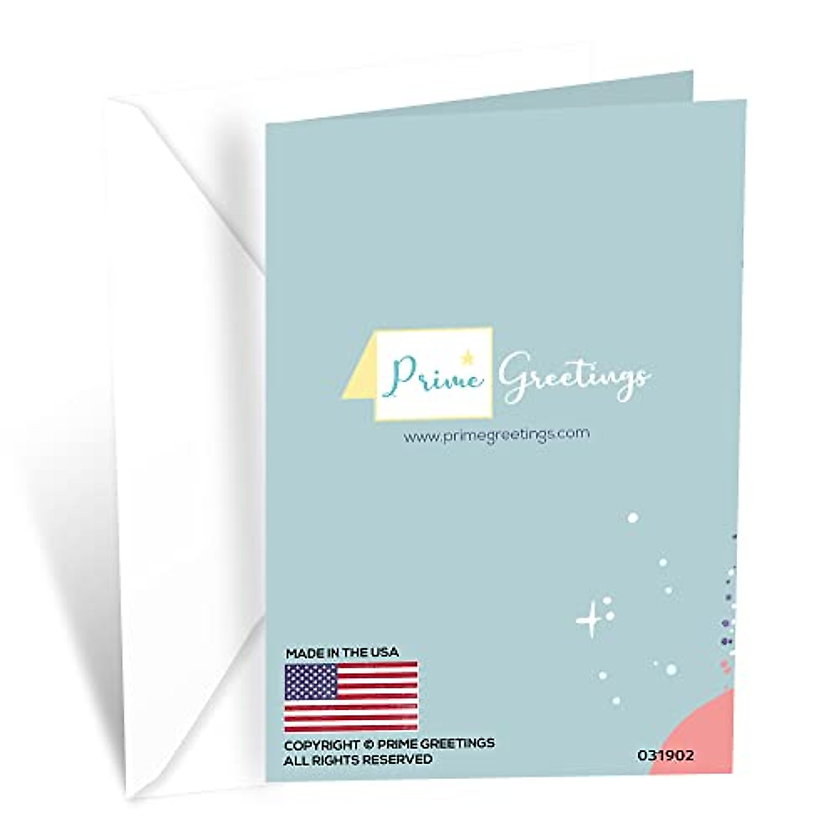 Birthday Card For Granddaughter | Made in America | Eco-Friendly | Thick Card Stock with Premium Envelope 5in x 7.75in | Packaged in Protective Mailer | Prime Greetings