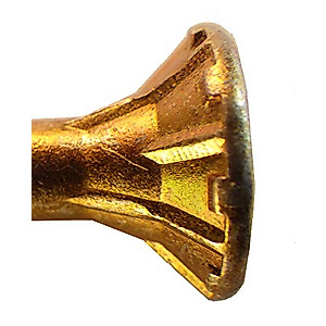 (5 Lb) Big Timber 5YTX92 9 x 2-Inch Gold Star Flat Head Screws Approx. 585