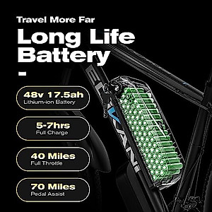 EDIKANI Electric Bike for Adults 29 inch 750w 48v 17.5Ah Class 3 Ebike Battery Power Pedal Assist Throttle Bikes 40 Mileage Electric Bicycle 34mph 21 Speed 25° Uphill Mountain Ebikes UL Certified