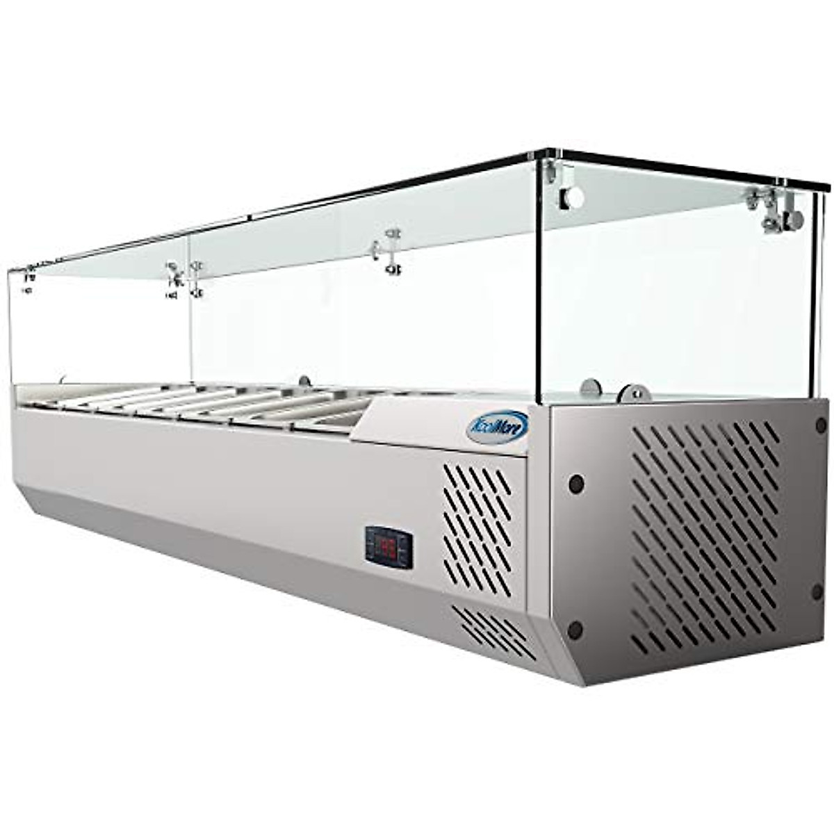 KoolMore SCDC-7T Commercial refrigerators, 59 Inch, Silver