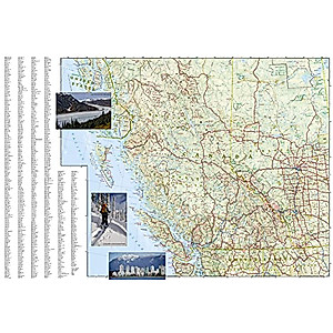 Canada West Map (National Geographic Adventure Map, 3113)