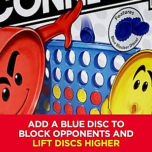 Hasbro Gaming Connect 4 Strategy Board Game for Ages 6 and Up (Amazon Exclusive)
