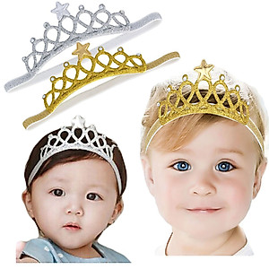 DANMY Baby Girl Super Elastic Headband Toddler Hair Band Soft Headwrap Crown Children Hair Accessories