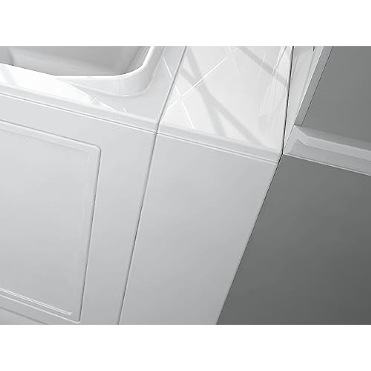 American Standard 2848.119.CRW Acrylic Whirlpool and Air Spa 28"x48" Right Side Door Walk-In Bathtub in White