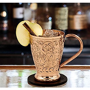 Old Dutch International Moscow Mule Mug, 16 oz, Copper