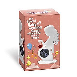 3MAZINGS Ultrasound Picture Frame Pregnancy Gifts for First Time Moms Baby Sonogram Frames Gift for Pregnant Women Expecting Parents Expectant Mothers Maternity Keepsake