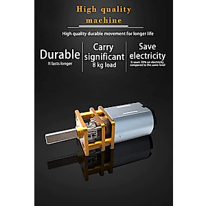 JAYEGT Motorized Rotating Display Stand, 7.87inch /17.6lbs Load, 360 Degree Electric Rotating Turntable for Photography Products, Jewelry, Cake,3D Model, Mirror Cover (Black)