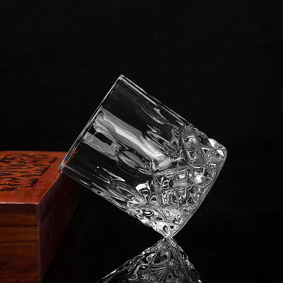 Whiskey Glasses with Bullets Stones Gift set for Men, Unique Bourbon Gifts for Anniversary Christmas