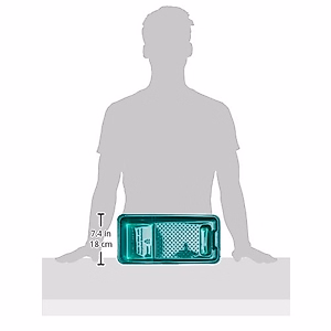 LEAKTITE T4IN42BK024 4" Roller Tray Dark Green, Multi