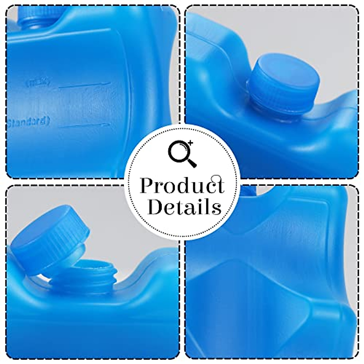 Bercoor 4 Pack Reusable Ice Pack for Breastmilk Storage, Bottle Ice Packs for Baby Bottles, Meal and Breastmilk Storage