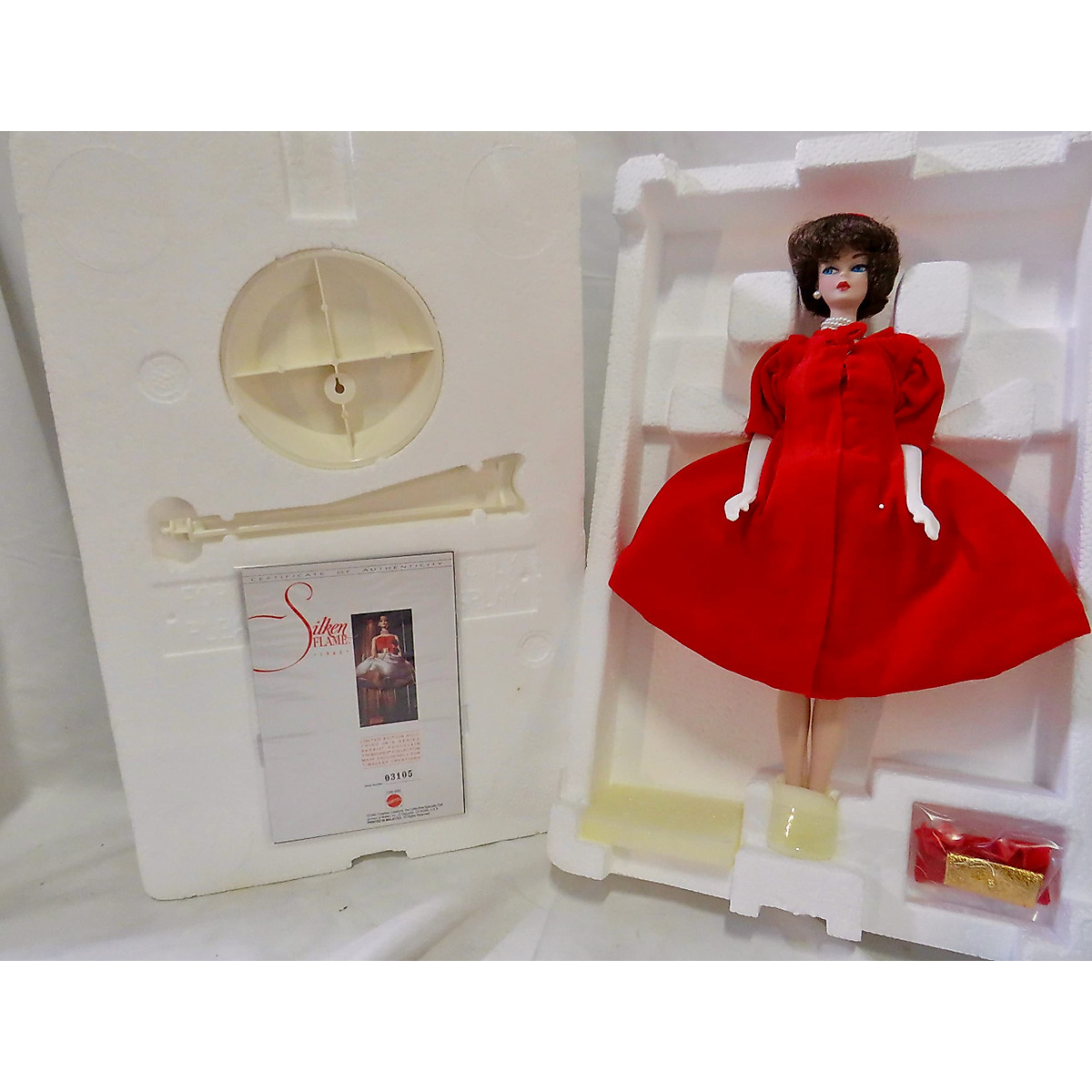 Silken Flame, Barbie Porcelain Treasures Collection