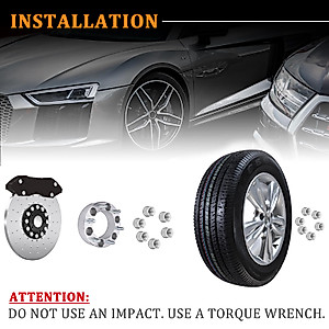 BRTEC 2 in Wheel Spacer 6x5.5 6x139.7mm Hub Bore 4.25"/108mm Wheel Spacers for 2001-2015 for Lexus GX470; for Toyota 4Runner/Tacoma/Sequoia/FJ Cruiser; for Hummer H3 Alpha Wheel Spacers 4pcs