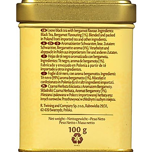 Twining Tea Loose Earl Grey, 3.5 oz