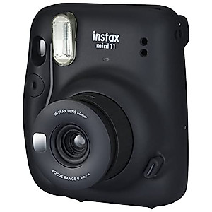 Fujifilm Instax Mini 11 Instant Camera, Charcoal Grey, 16654786